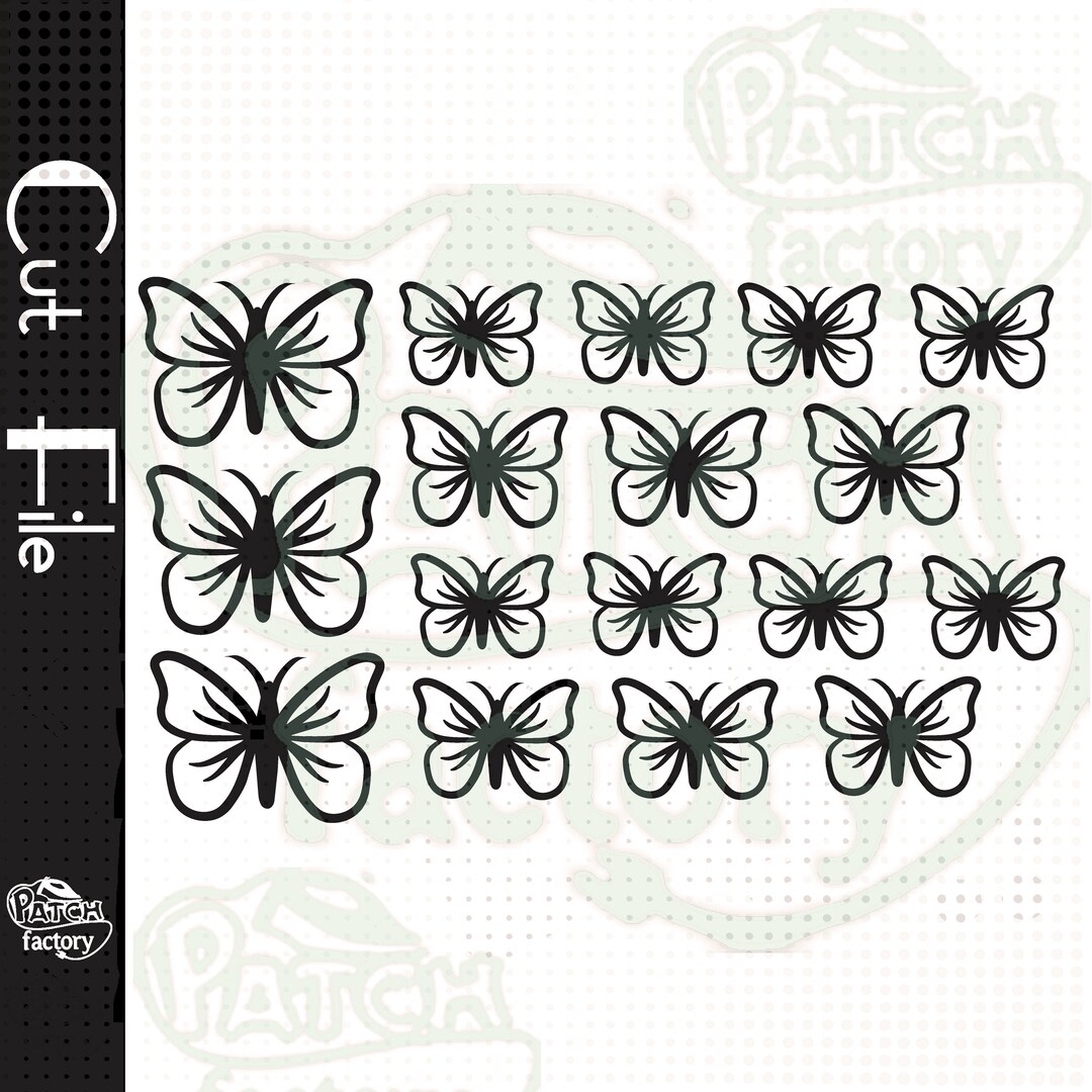 Plotter File Butterflies - Etsy