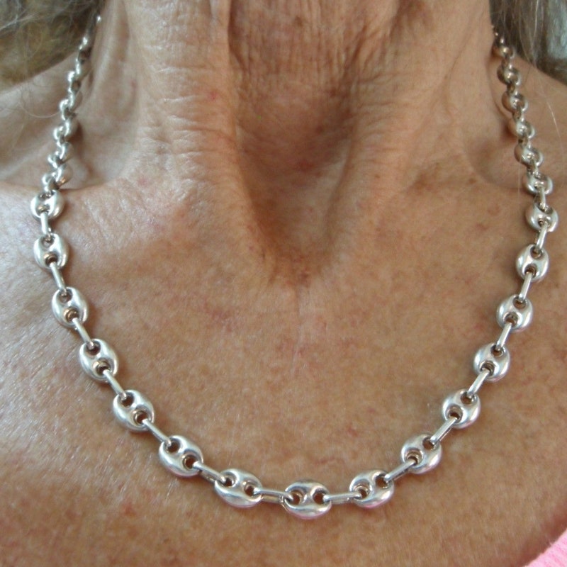 Heavy Silver Chain - Etsy