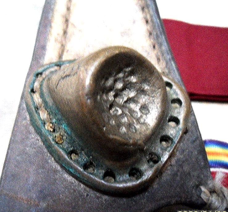 WWII Navy Military/nautical/ Maritime Sailmakers Tool, Thimble, Glove ...