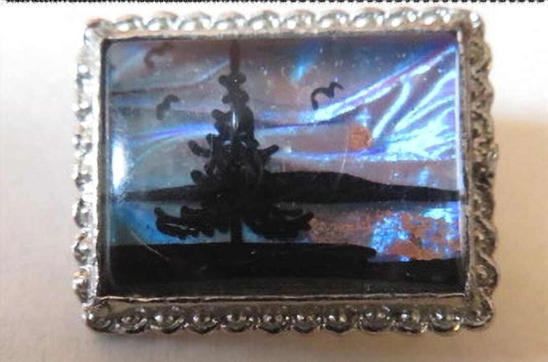 Vintage Butterfly Wing Pin - 1" X 3/4" - Etsy