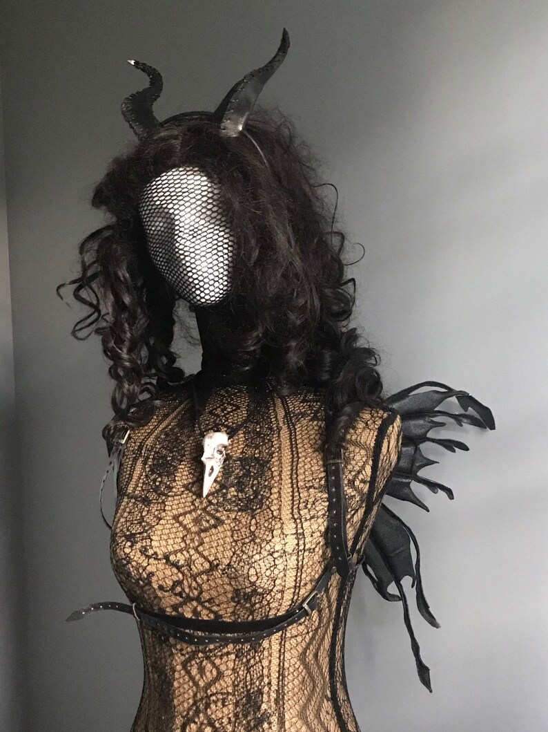 Large Wearable Costume Leather Wings Fairy Dragon Demon | Etsy