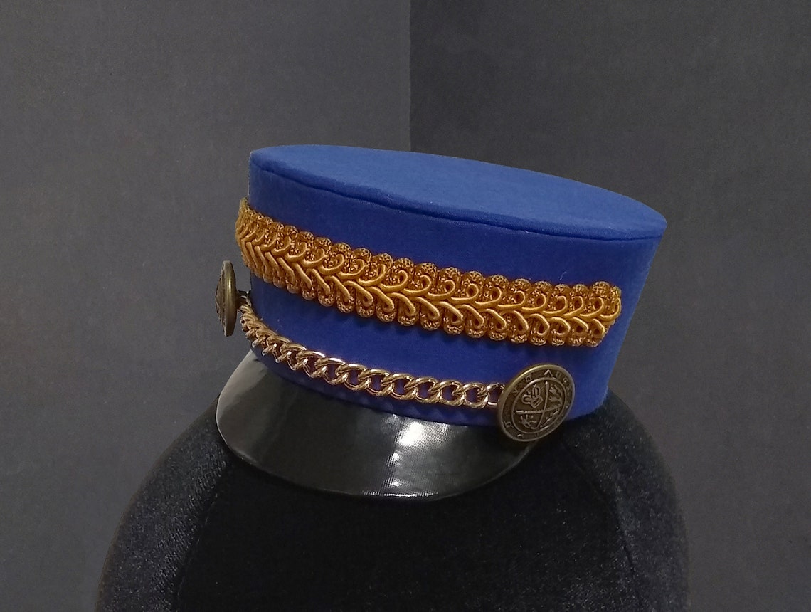 Mini Train Conductor Hat With Gold or Silver Detail - 12+ Colors ...