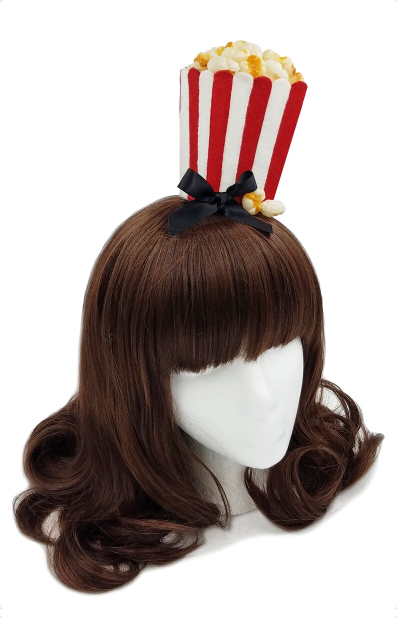 Night at the Movies Old Fashion Popcorn Box Hat | Etsy