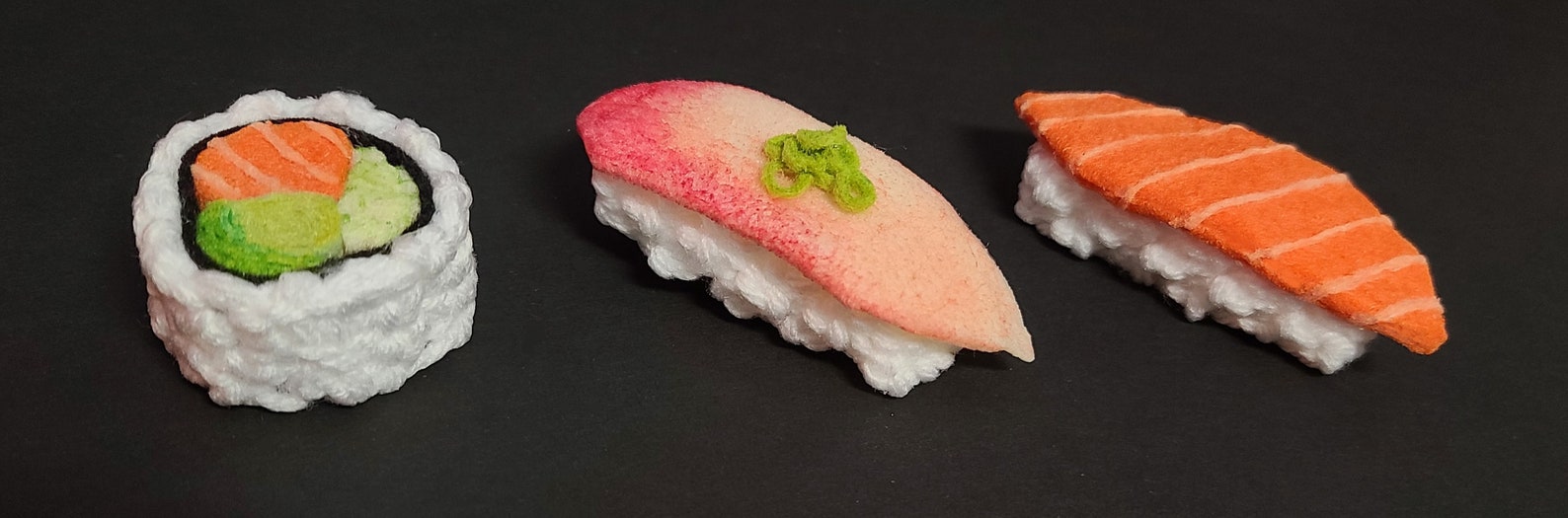Yummy Sushi Hair Clips or Desk Decor Made to Order - Etsy