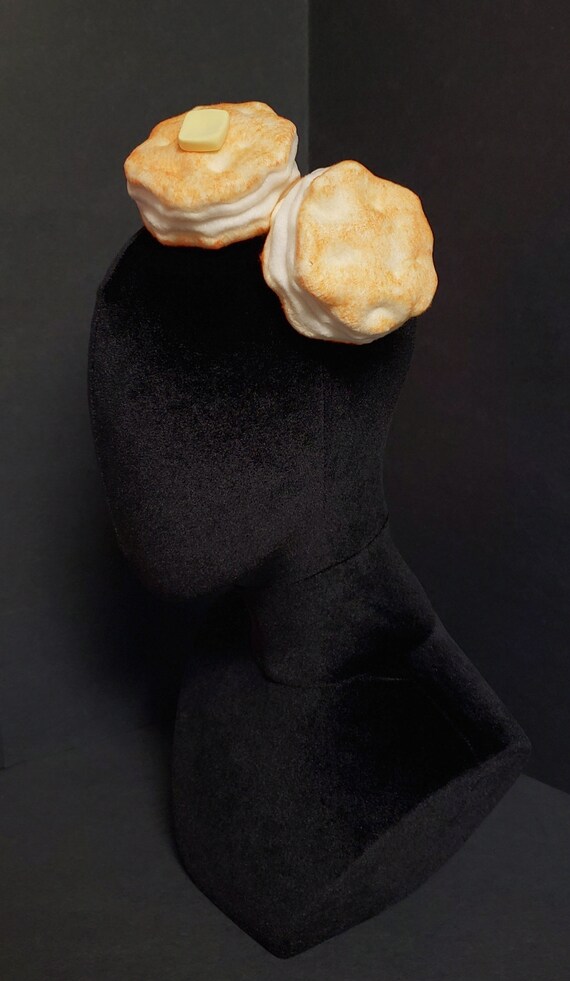 Golden Buttermilk Biscuit Hair Clips or Desk Decor Made to | Etsy