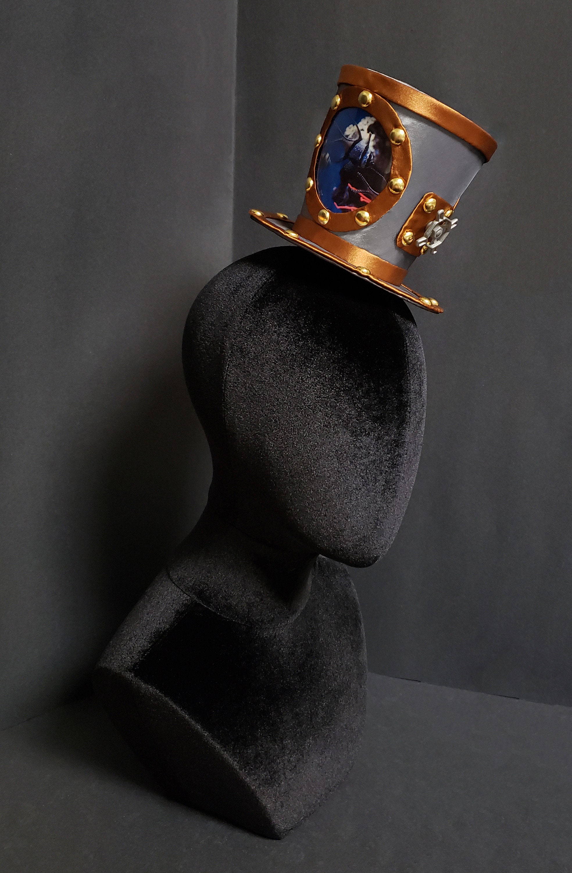Nautical Steampunk Aquarium Porthole Top Hat - Made to Order - Etsy