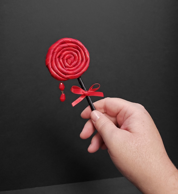 Vampire's Lollipop Clip or Pin Made to Order | Etsy