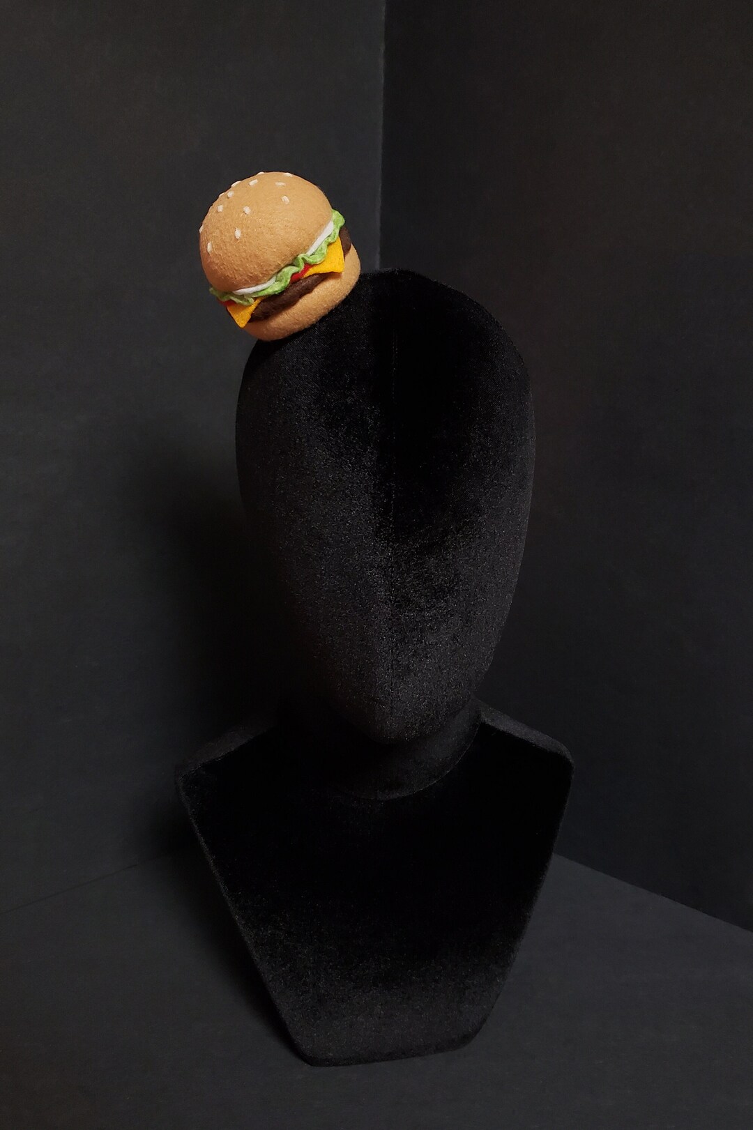 Yummy Cheeseburger Hair Clip or Desk Decor ~ Made to Order - Etsy