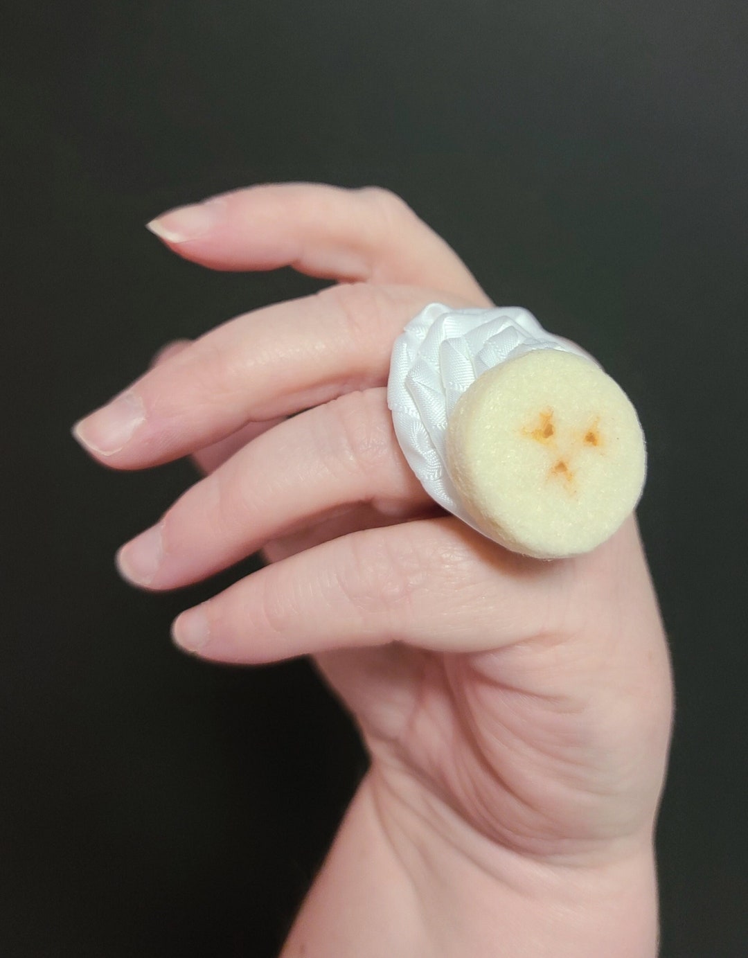 Delicious Banana and Cream Ring ~ Made to Order - Etsy