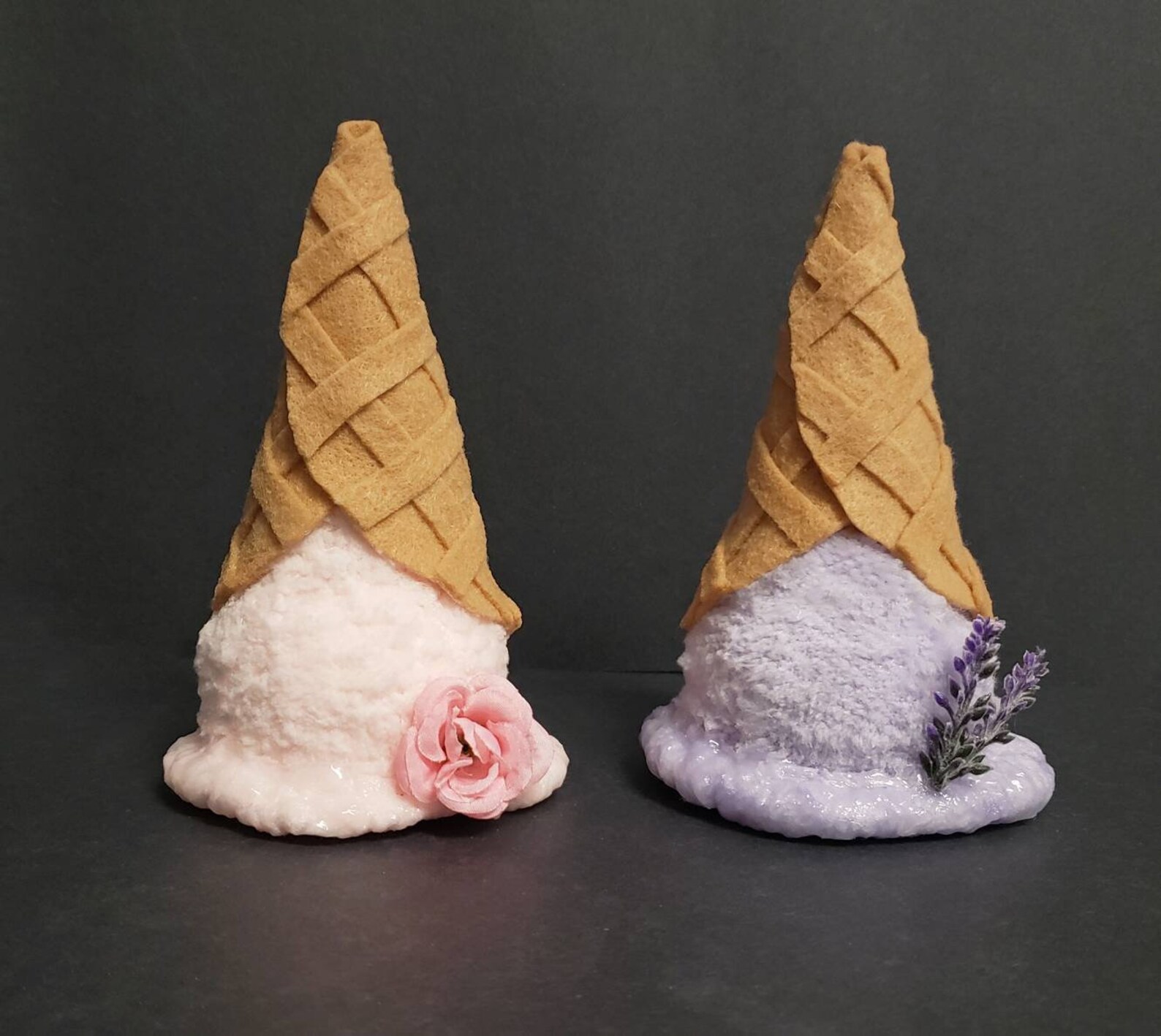Upside Down Melted Ice Cream Cone Fascinator or Desk Decor | Etsy UK