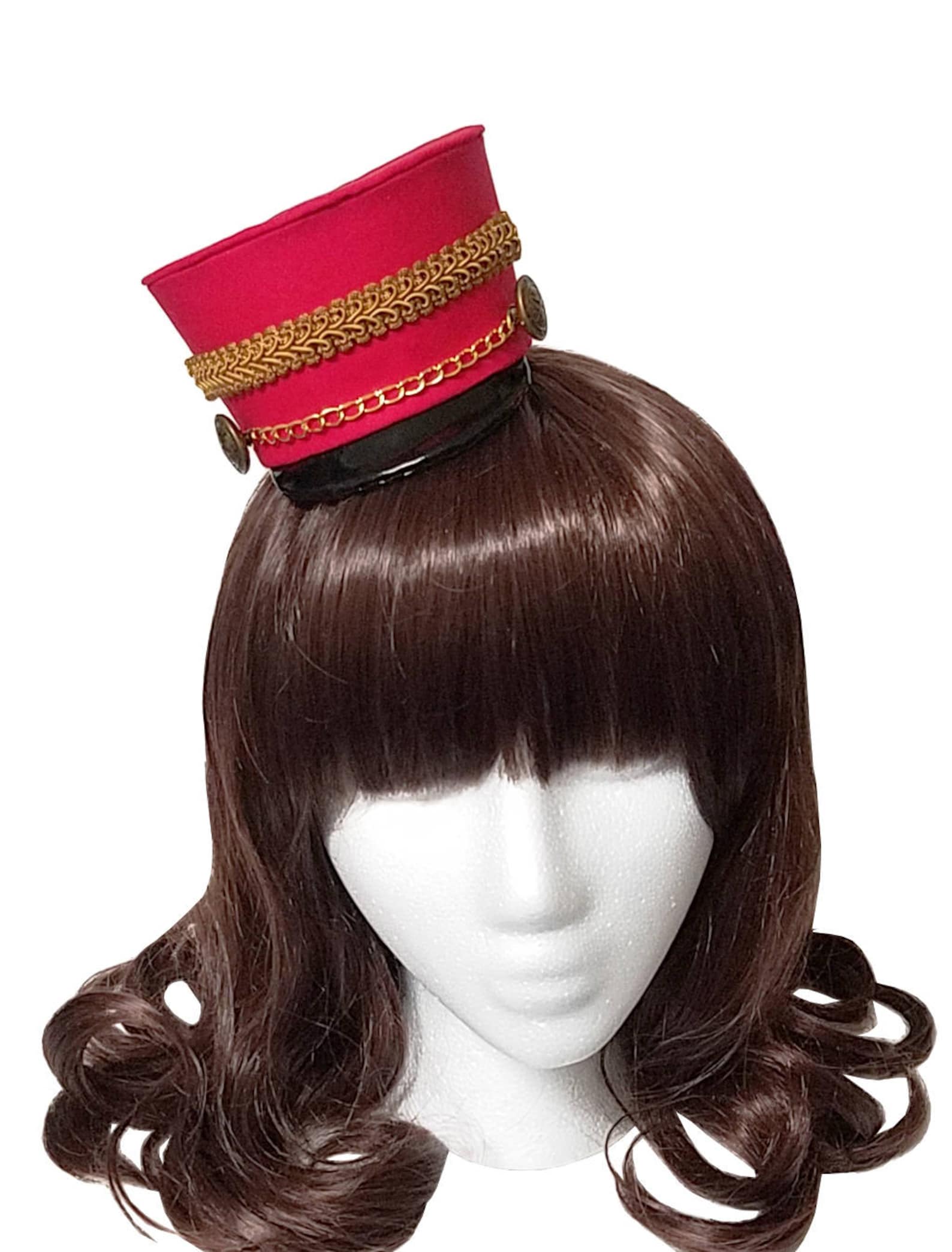 Red and Gold or Silver Mini Toy Soldier Hat Made to Order | Etsy