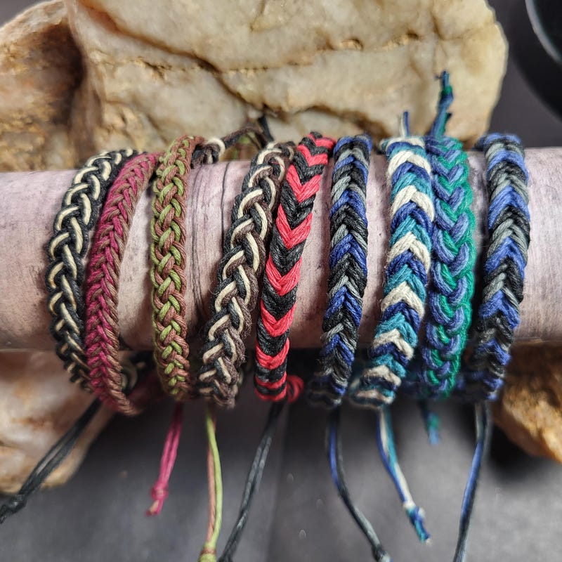 Hemp Bracelet - Etsy