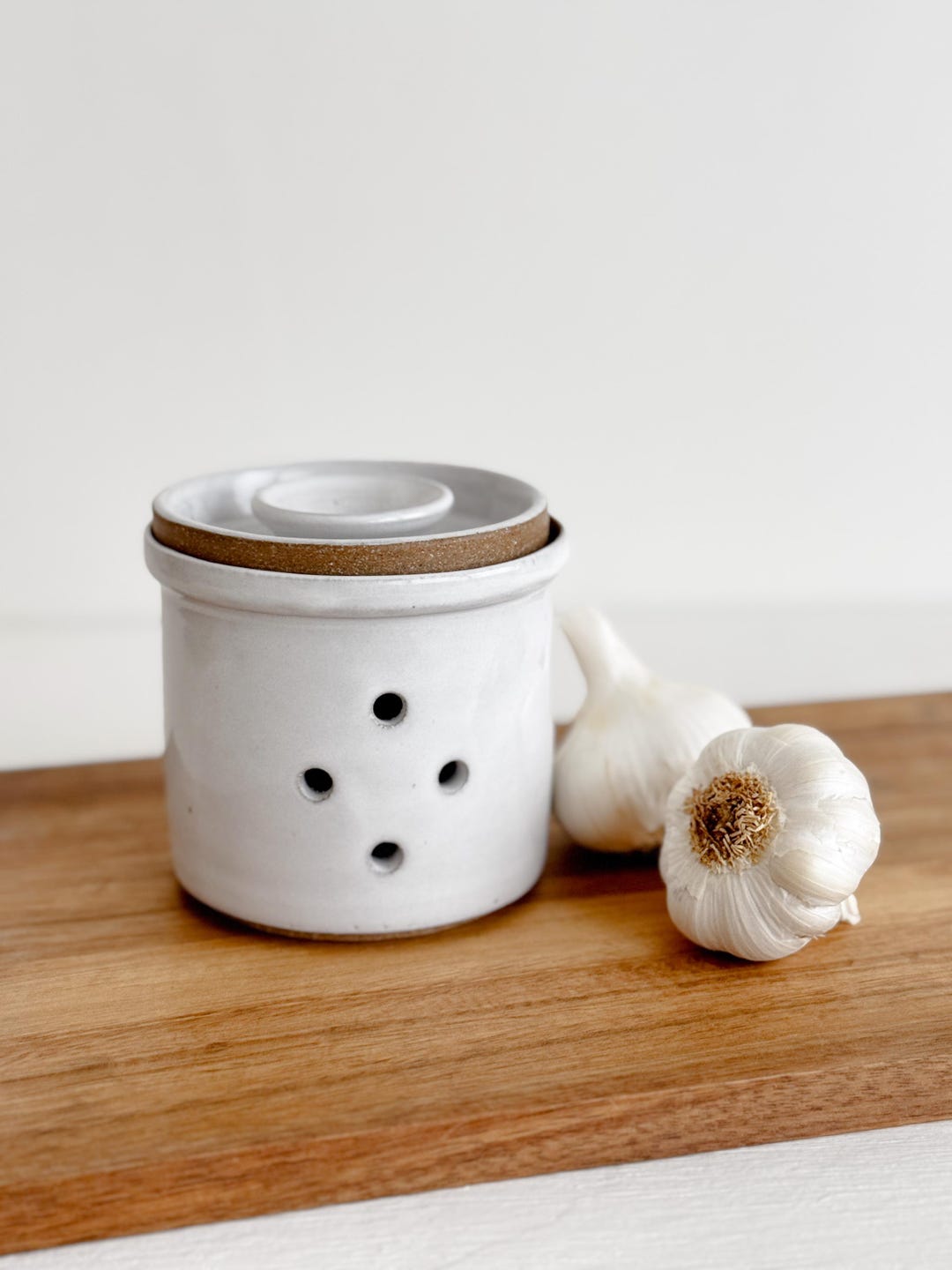 Handmade Ceramic Garlic Keeper - Etsy