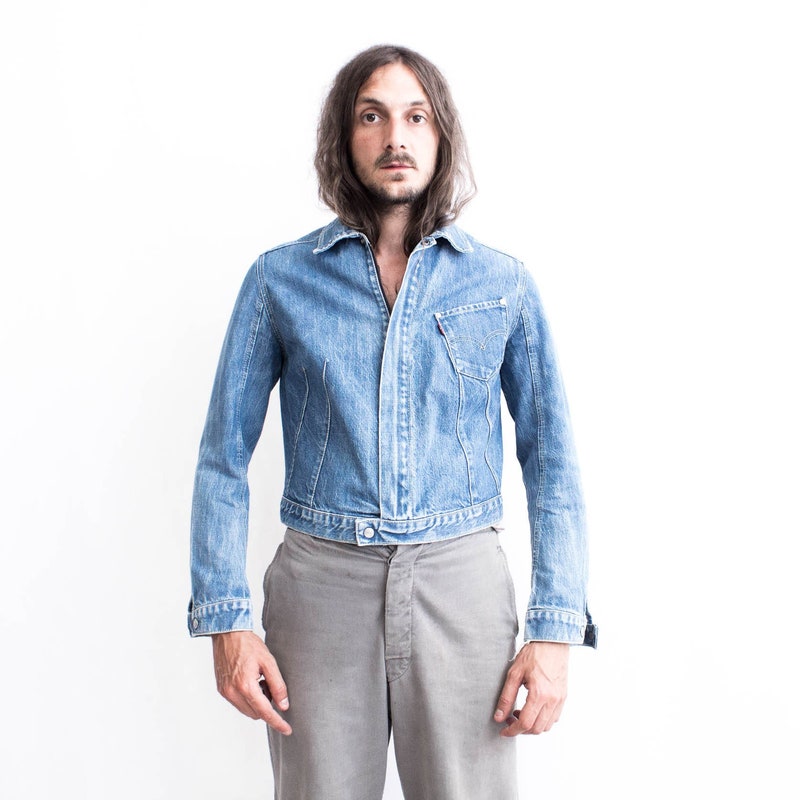 Grunge Denim Jacket - Etsy