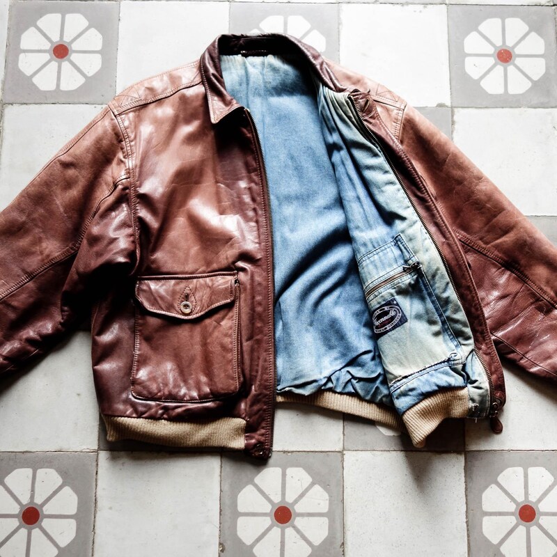 A2 Bomber Jacket - Etsy