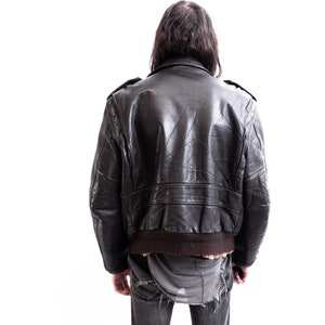 SCHOTT A-2 Flight Jacket Aviator TALON Zippers 1980s . Made in USA I.S ...