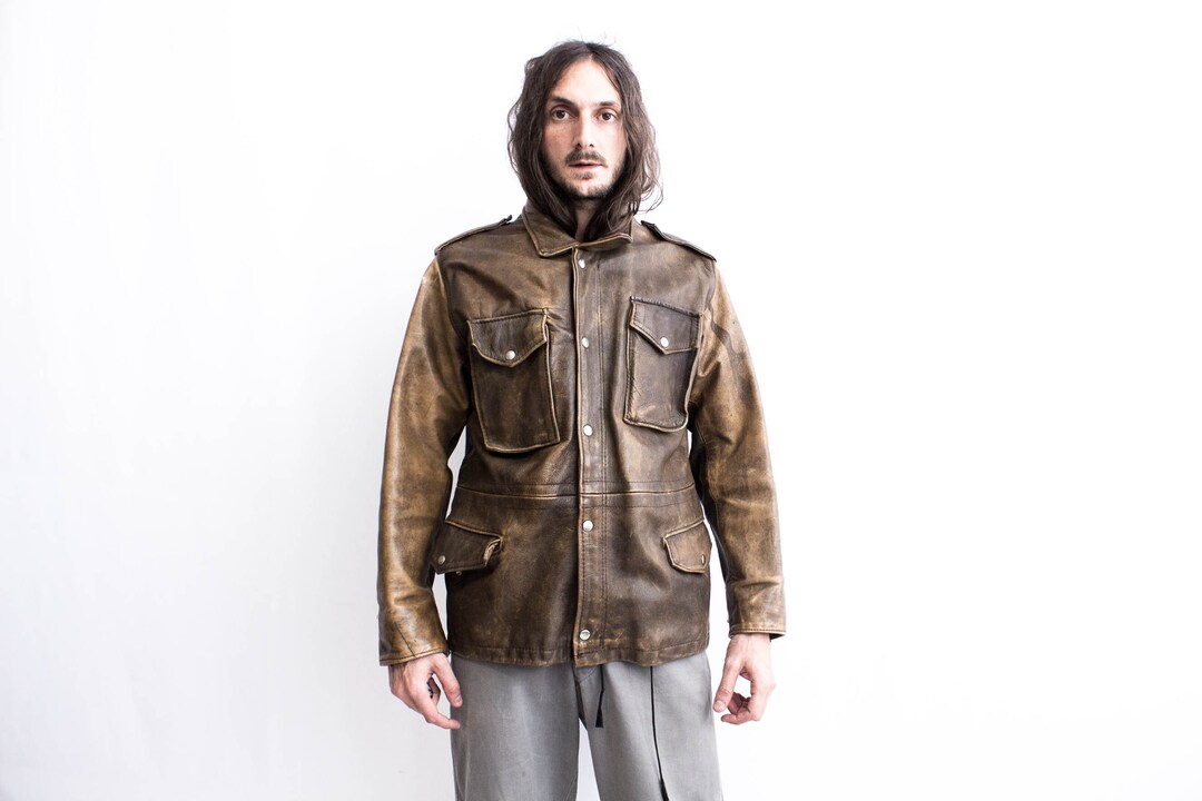Leather Cruiser Motorcycle Jacket___1980s - Etsy