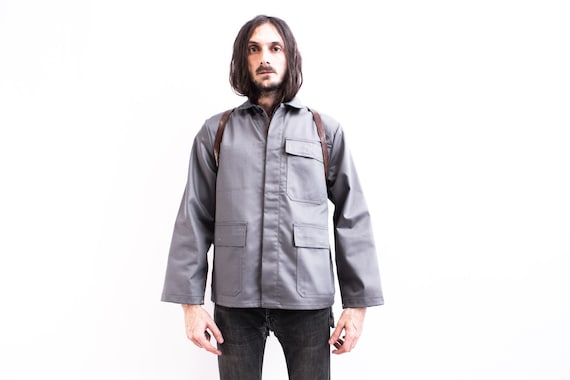 German Moleskin Work Jacket 80s . Deadstock Workwear … - Gem