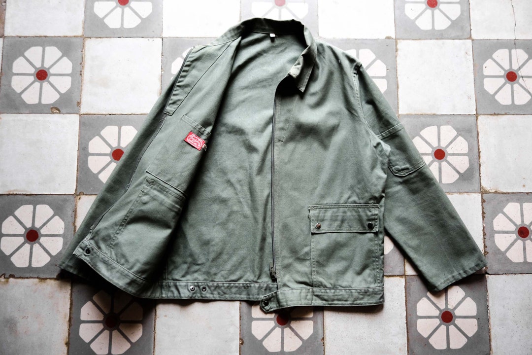 ADOLPHE LAFONT French Workwear Jacket 1980s. Deadstock Condition NOS - Etsy