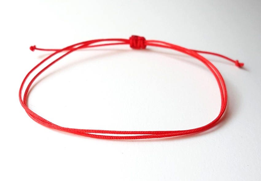 Red String Bracelet Kabbalah Bracelet Unisex Bracelet - Etsy