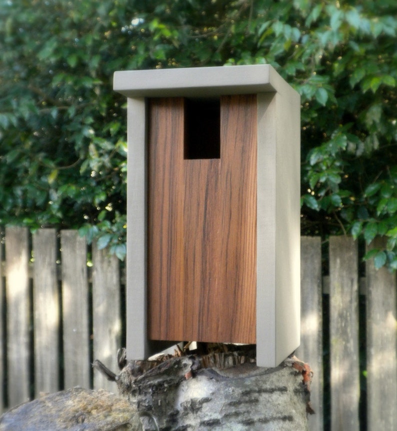 Birdhouse Modern Minimalist- the Bird Box - Etsy