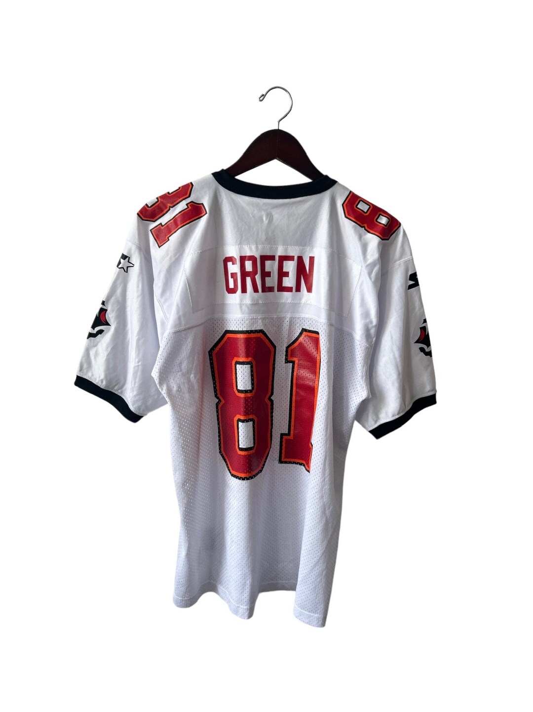Vintage Starter Jacquez Green Tampa Bay Buccaneers Jersey Mens Size 46 ...
