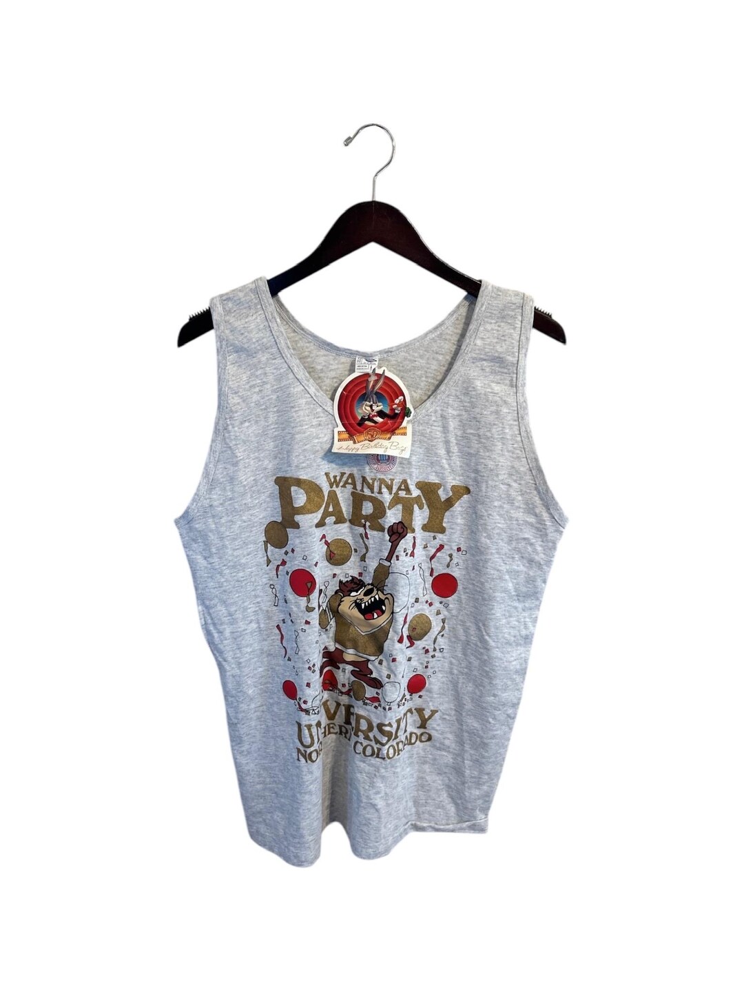 Vintage Looney Tunes University of Northern Colorado Tank Top Shirt ...