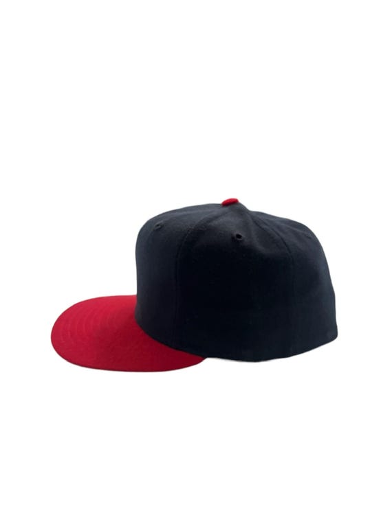 vintage new era pro model fitted hat cap adult size 6… - Gem
