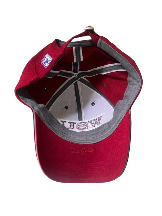 vintage washington state university curve bill dad by… - Gem