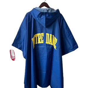 Vintage Notre Dame Fighting Irish Apex One Packable Poncho Mens Size ...