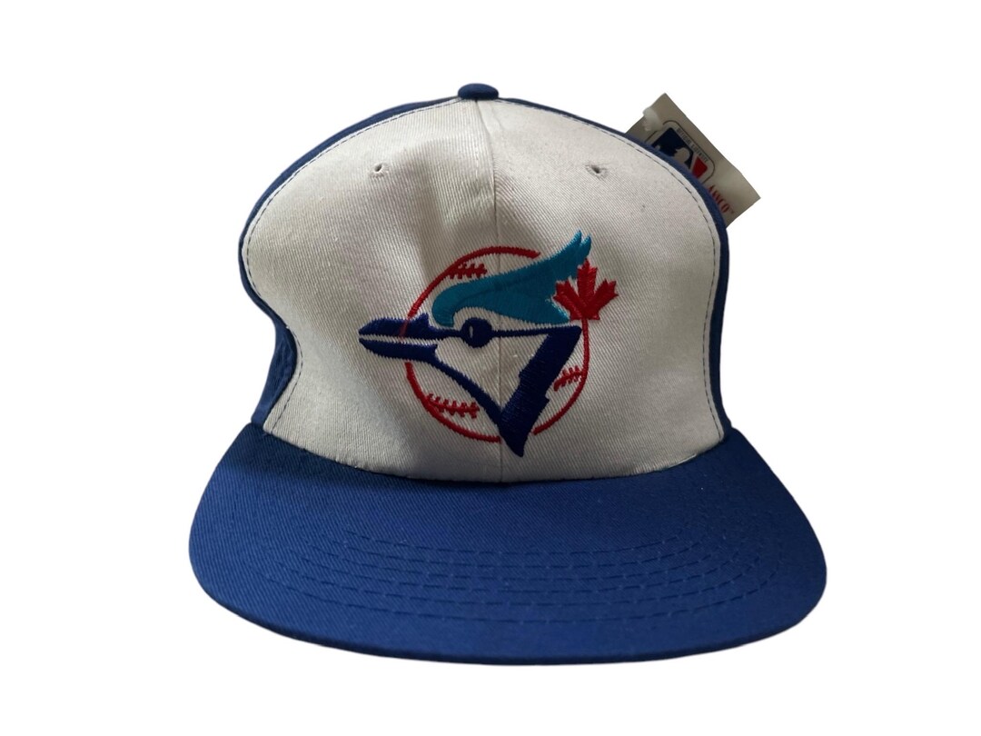 Vintage Toronto Blue Jays Snapback Hat Cap Adult OSFA Deadstock NWT 90s ...