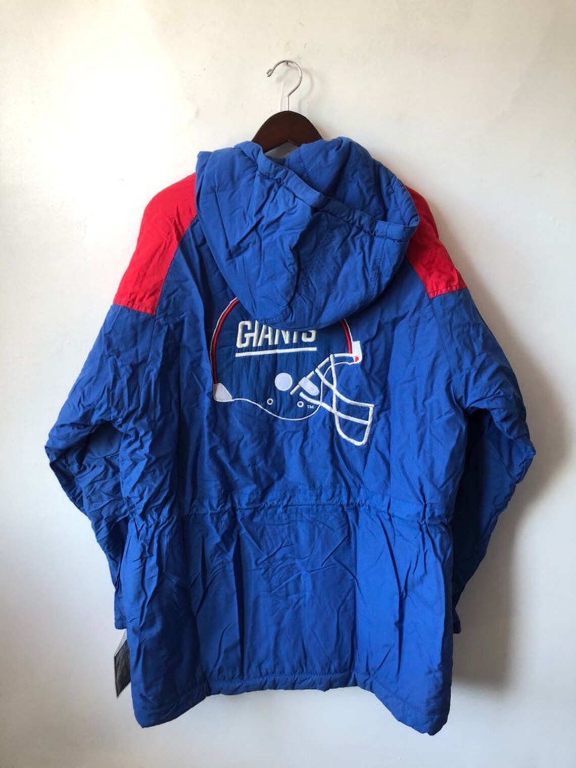 Vintage New York Giants Mirage First String Jacket Coat Mens | Etsy