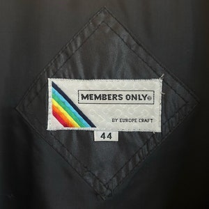 Vintage Legit Vintage X Members Only Racer Jacket Mens Size 44 80s ...