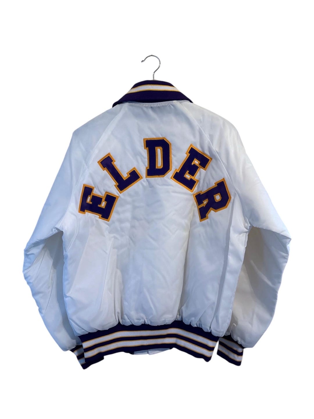 Vintage Elder High School Satin Jacket Mens Size Large Deadstock NWT ...