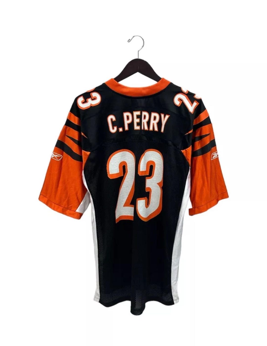 Vintage Reebok Chris Perry Cincinnati Bengals Jersey Mens Size Large ...