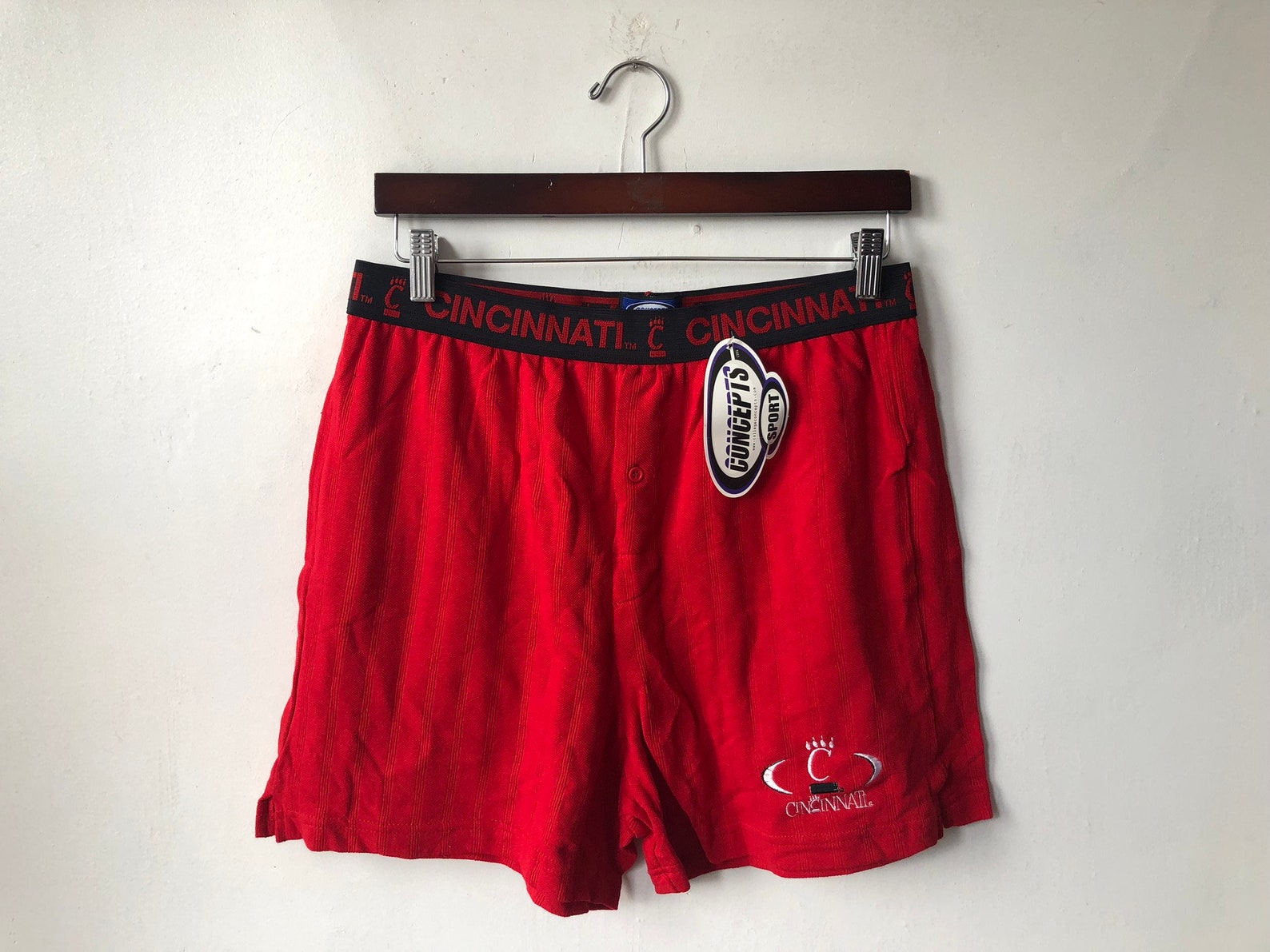 Vintage UC Cincinnati Bearcats Concepts Sport Lounge Shorts | Etsy