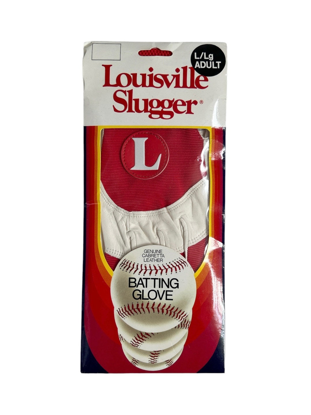 Vintage Louisville Slugger Left Hand Batting Glove Adult Size Large NIP ...
