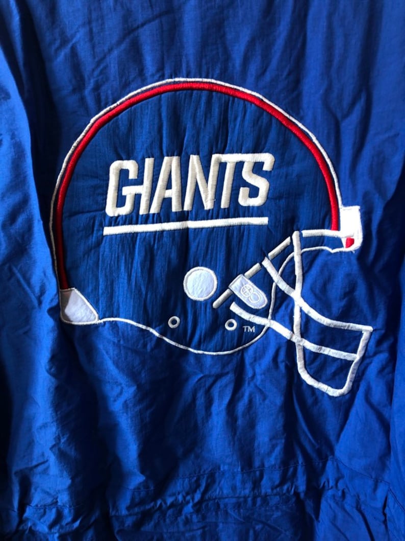Vintage New York Giants Mirage First String Jacket Coat Mens - Etsy