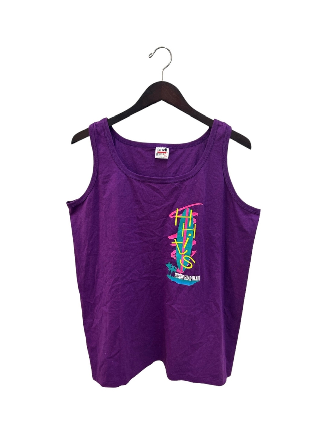 Vintage Anvil Hilton Head Tank Top Shirt Mens Size XL Deadstock NWOT ...