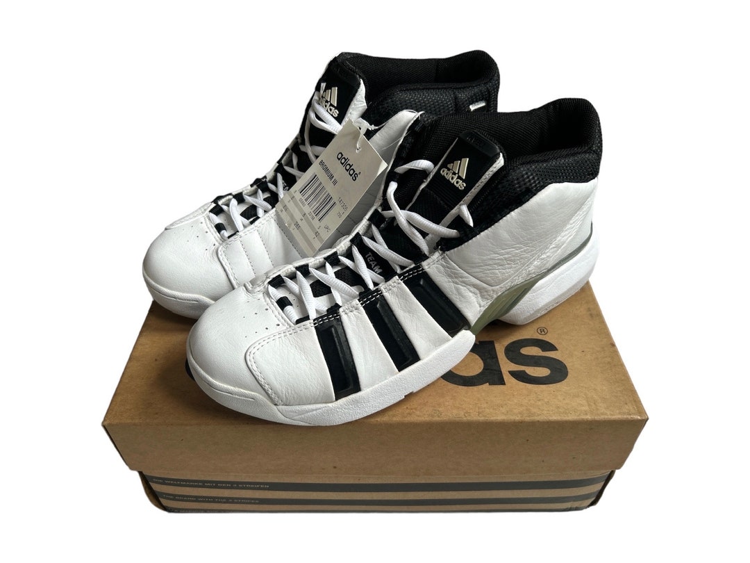 Vintage Adidas Bromium III Basketball Sneakers Shoes Mens Size 8.5 ...
