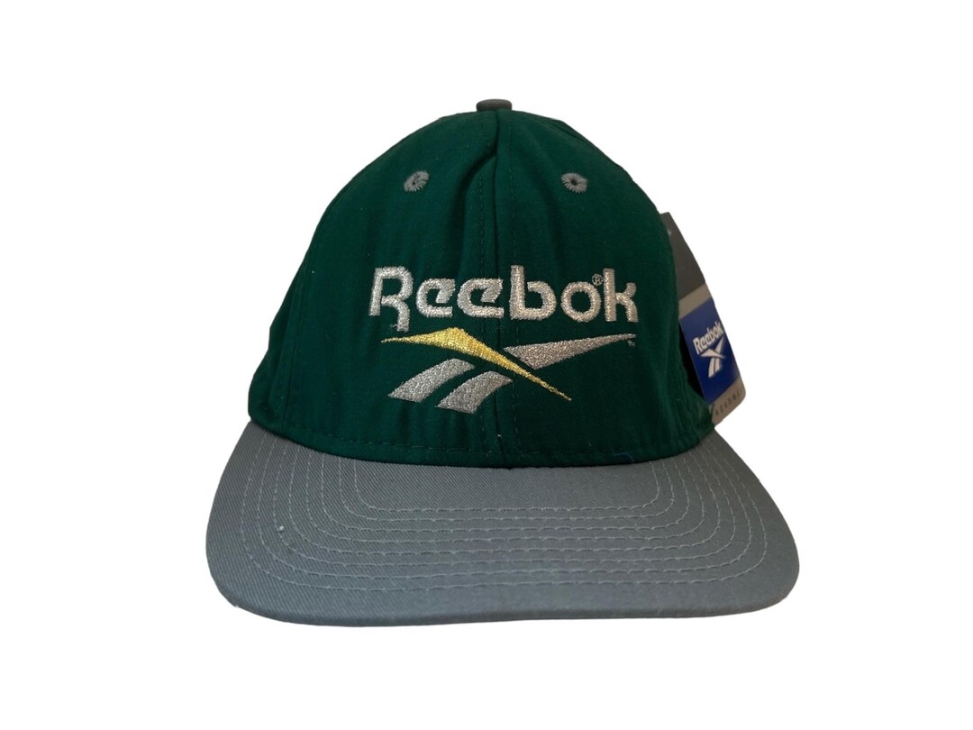 Vintage Reebok Adjustable Hat Cap Adult OSFA Deadstock NWT 90s 1996 ...