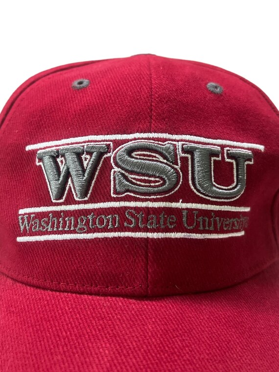 vintage washington state university curve bill dad by… - Gem