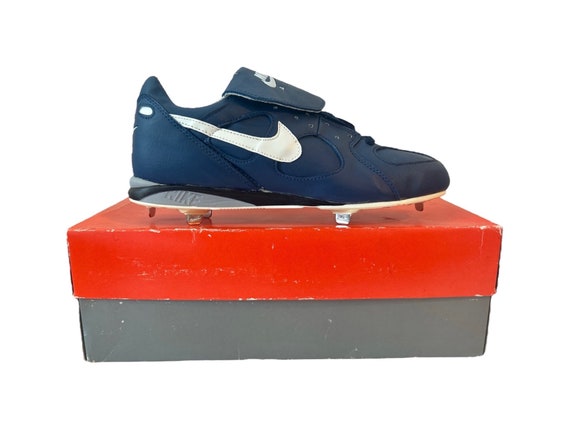 vintage nike air clipper baseball spikes cleats shoes… - Gem