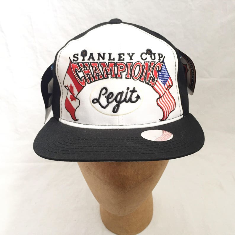 Legit Vintage X Starter Stanley Cup Champions Snapback Hat Cap ...