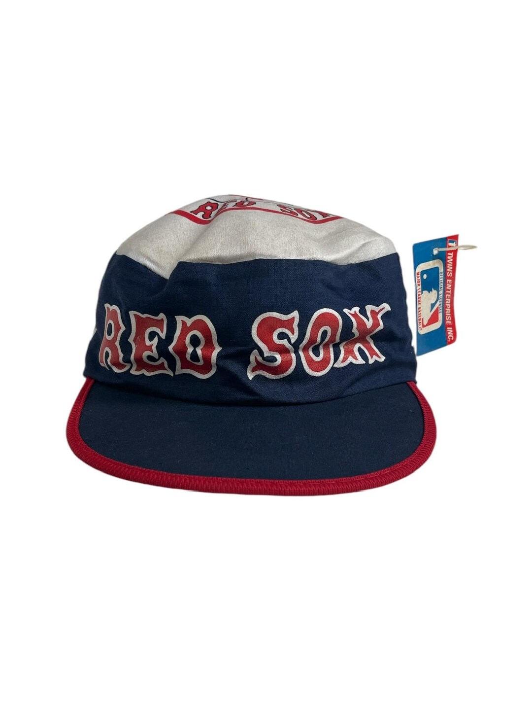 Vintage Boston Red Sox Painters Hat Cap Adult OSFA Deadstock NWT 80s ...