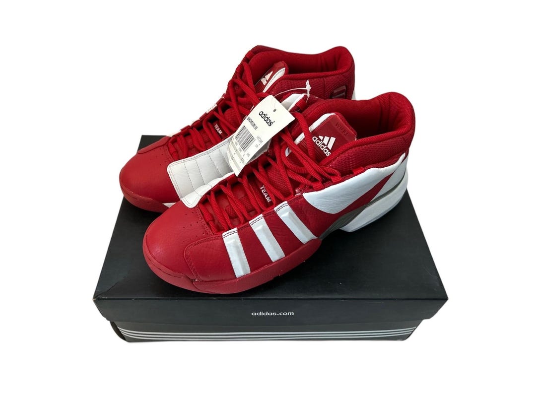 Vintage Adidas Bromium III Basketball Sneakers Shoes Mens Size 9.5 ...