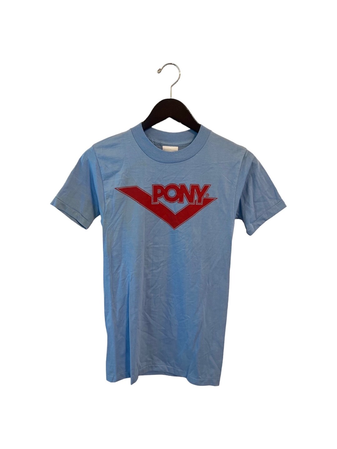 Vintage PONY Chevron T-shirt Mens Size Small Deadstock NWT 90s Made in ...