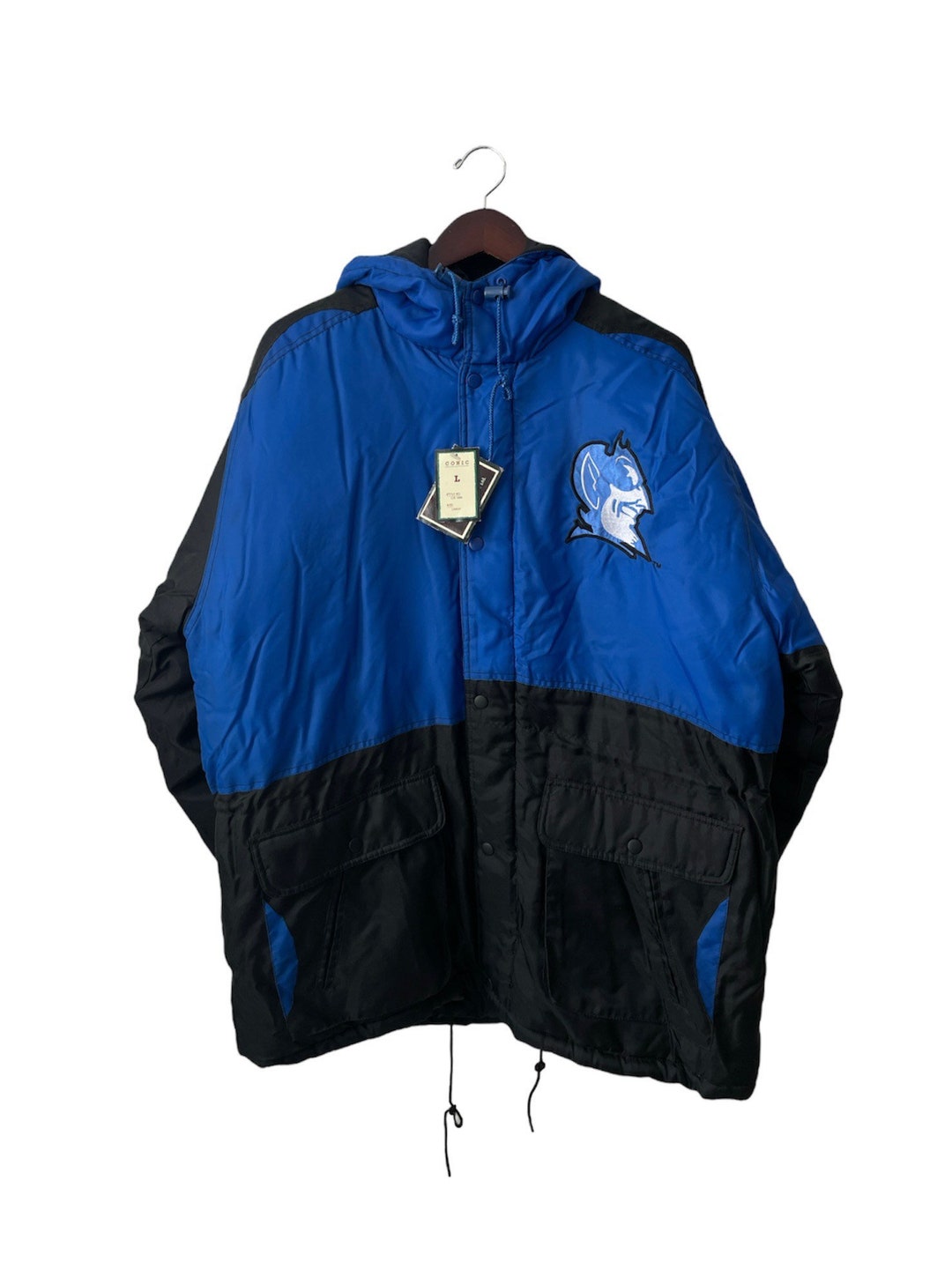 Vintage Duke Blue Devils Conic Jacket Coat Mens Size Large Deadstock ...