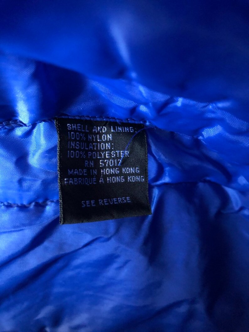 Vintage New York Giants Mirage First String Jacket Coat Mens | Etsy