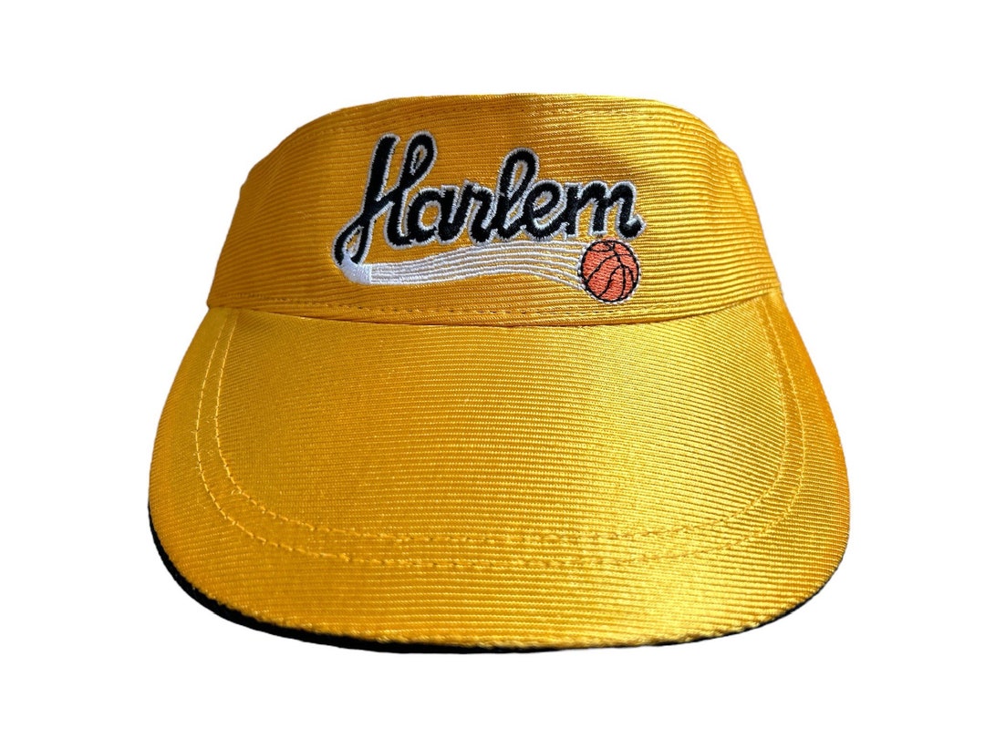 Vintage Harlem Basketball Visor Hat Deadstock NWOT Adult OSFA Y2k 00s ...